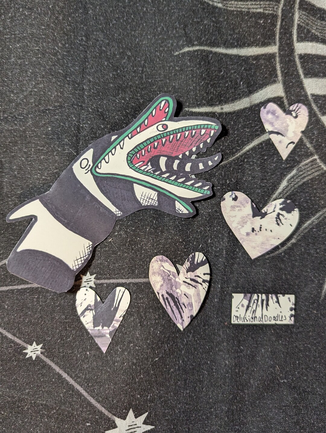 Sandworm Beetlejuice Sticker Pack - Etsy