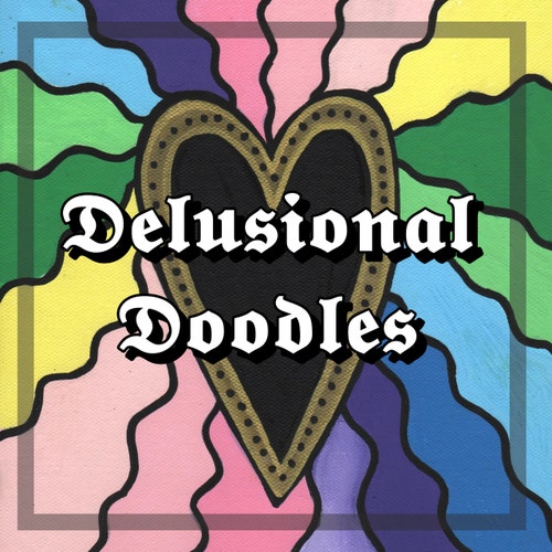 DelusionalDoodlesArt - Etsy