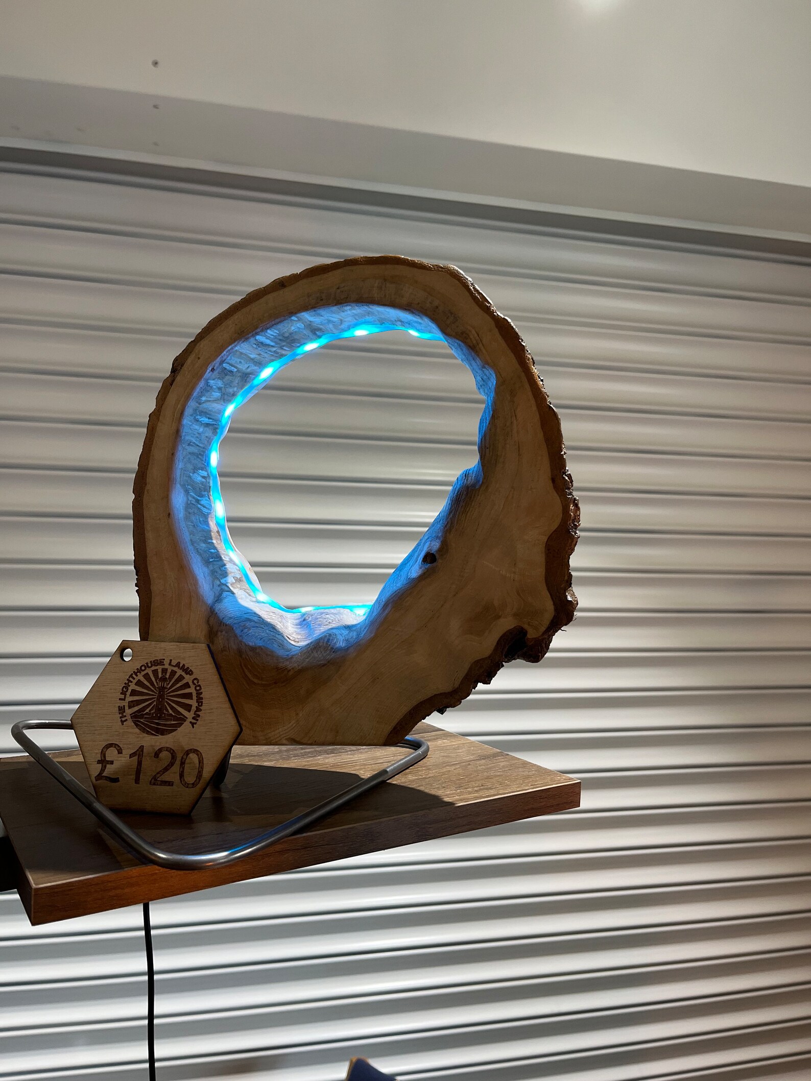 Beautiful English Oak Portal Lamp With LEDS - Etsy