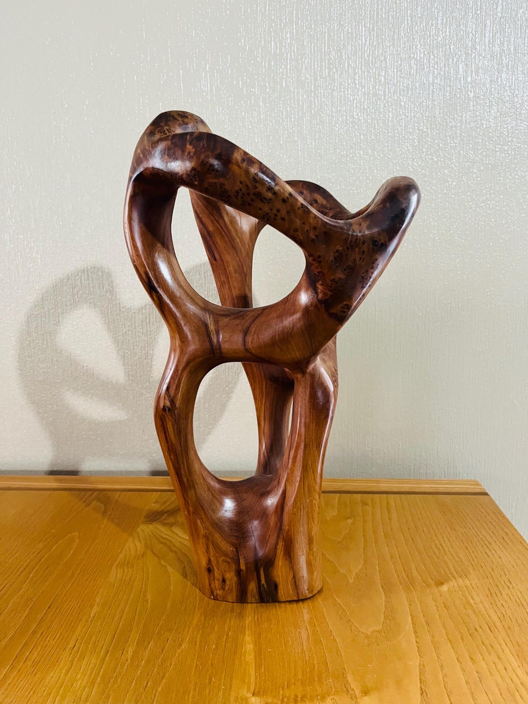 Moroccan Cedar Wood Sculpture - Etsy