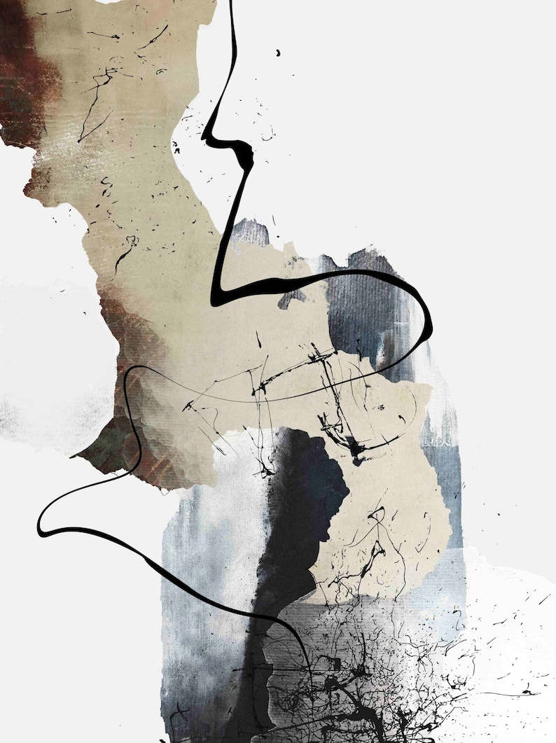 Large Abstract Art Painting Frame Aluminium Crystal Porcelain Glass ...