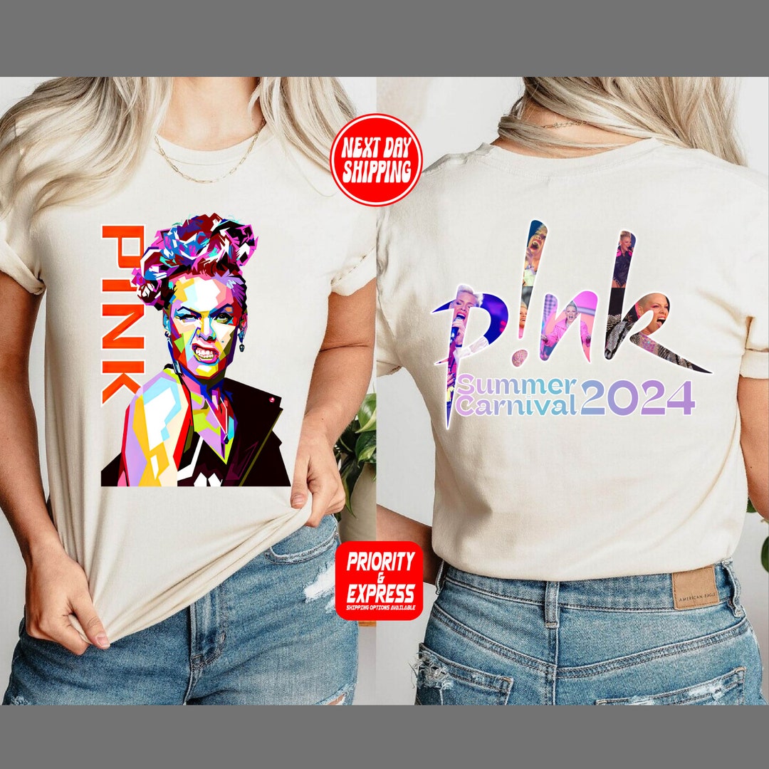 Pnk Summer Carnival 2024, Trustfall Album Tee, Pink Singer Tour, Music ...