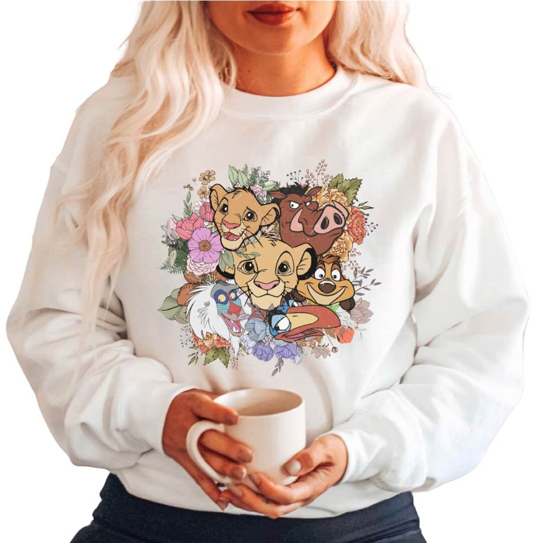 The Lion King Sweatshirt, Disney Simba Sweatshirt, Mufasa the Lion King ...
