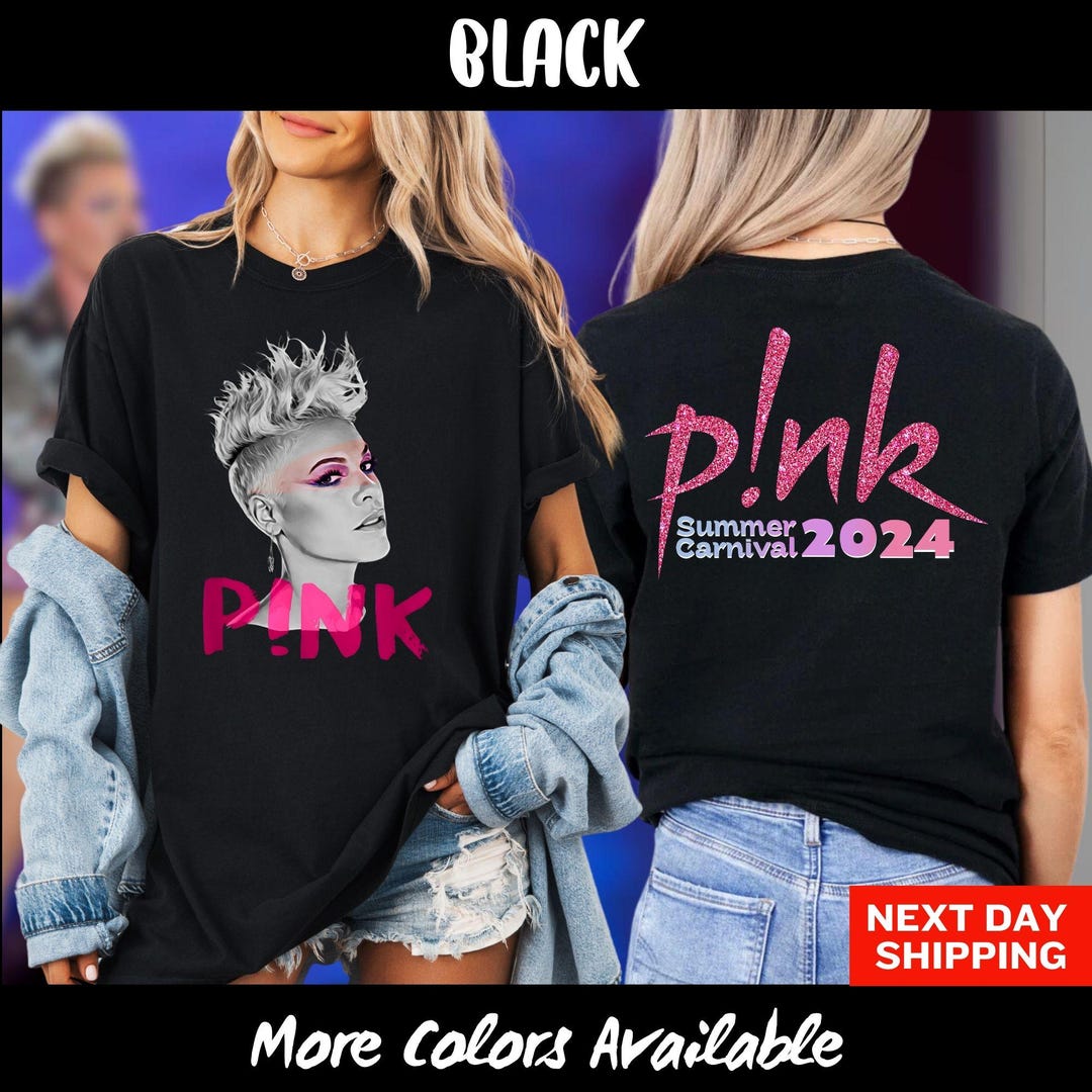 Pnk Summer Carnival 2024, Trustfall Album Tee, Pink Singer Tour, Music ...