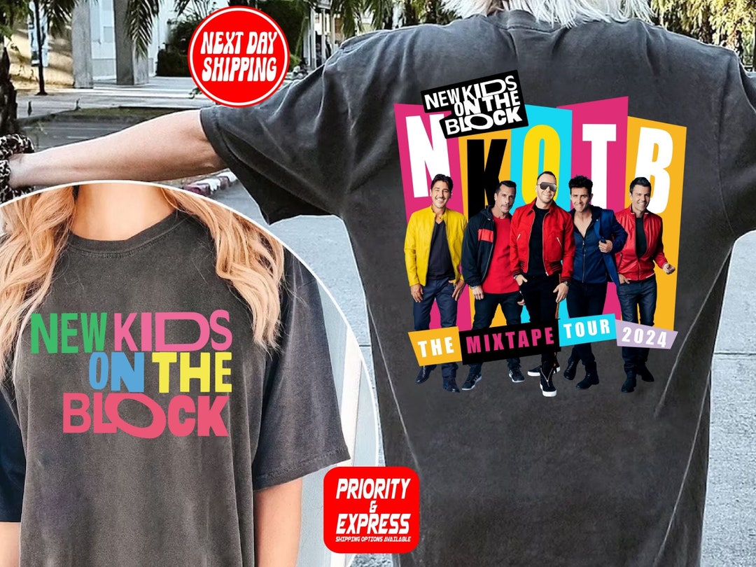 Comfort Colors NKOTB Magic Summer 2024 Shirt, New Kids on the Block ...