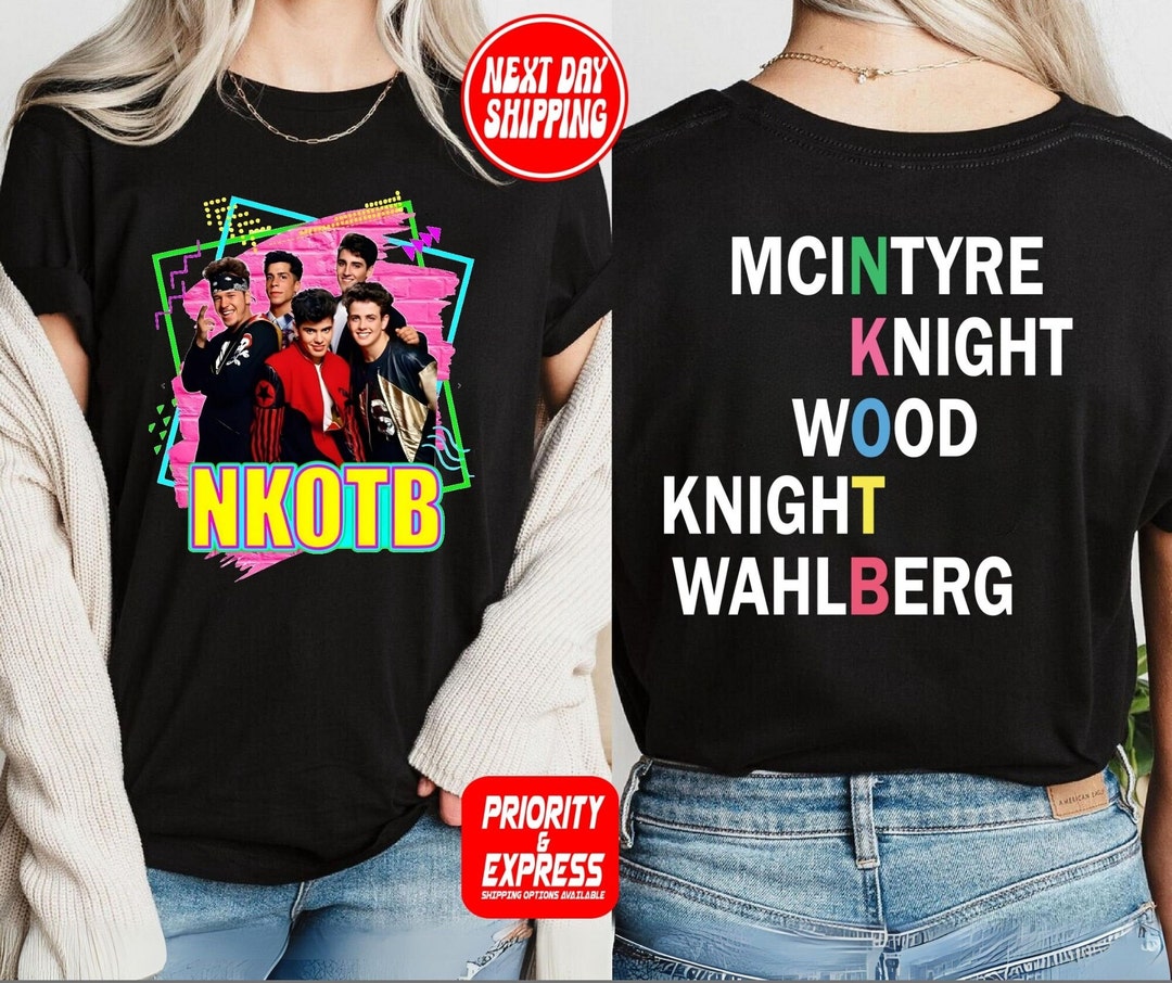 NKOTB Vintage Shirt, New Kids on the Block T-shirt, Classic Rock ...
