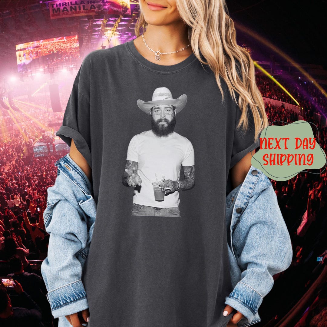 Comfort Colors Vintage Post Malone Shirt, Malone Rap Music Shirt, F1 ...