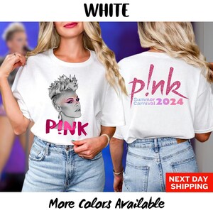Pnk Summer Carnival 2024, Trustfall Album Tee, Pink Singer Tour, Music ...