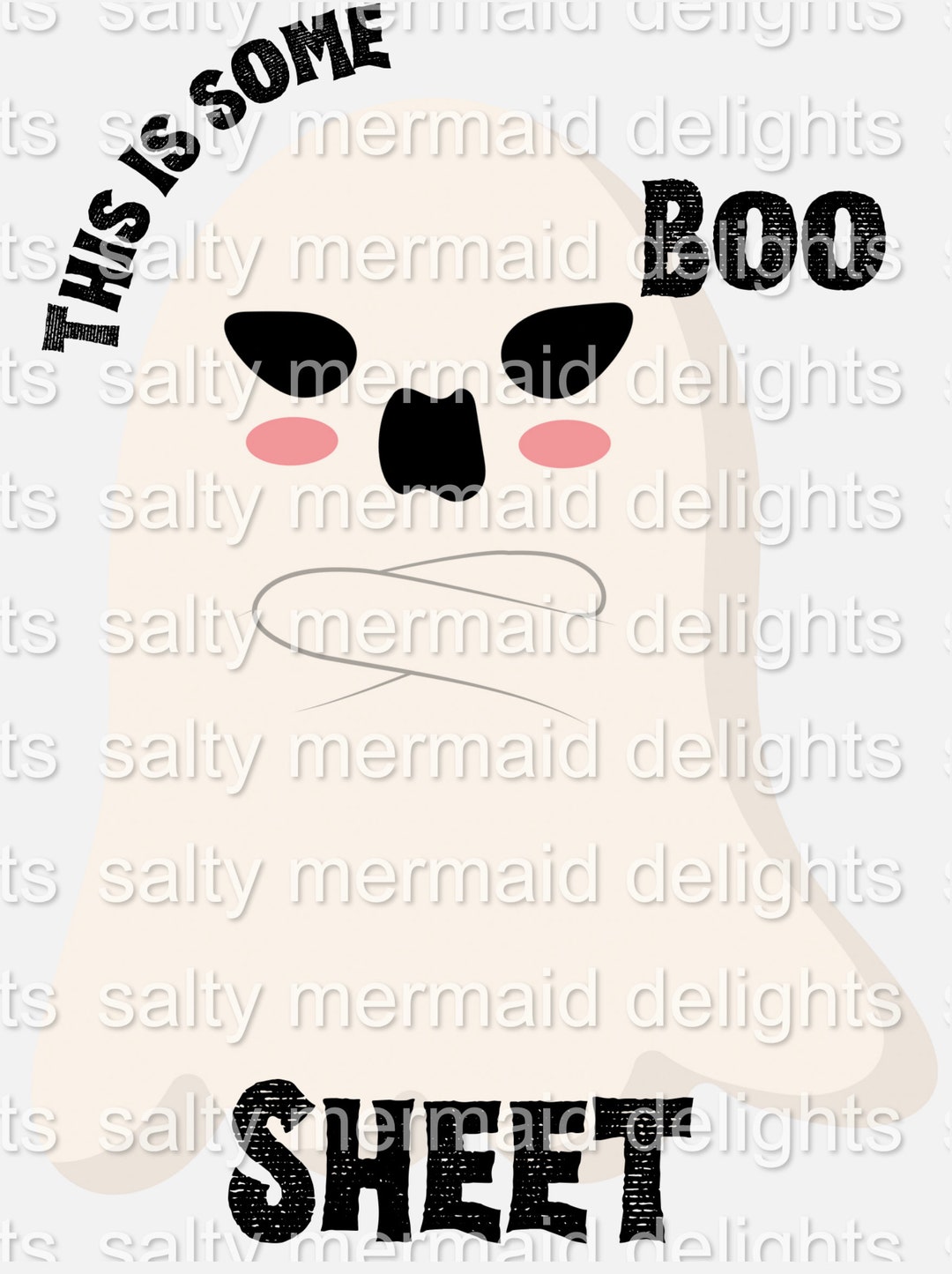 This is Some Boo Sheet PNG, Boo, Ghost, Angry Ghost, Arms Crossed ...
