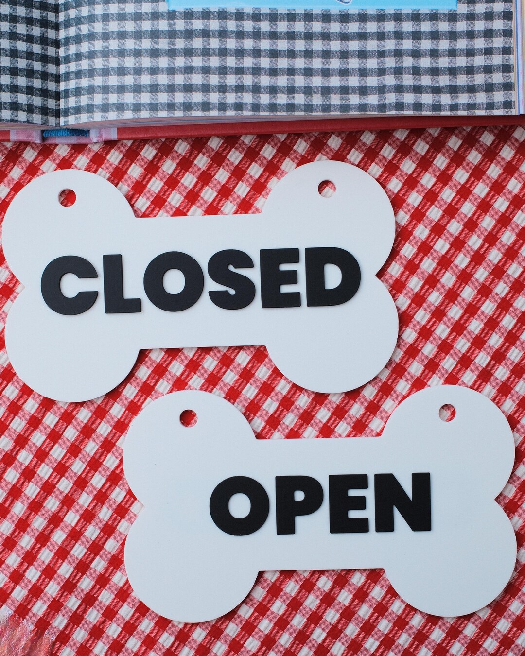 3D Printed Pet Grooming Open/closed Sign: Custom Salon Decor - Etsy