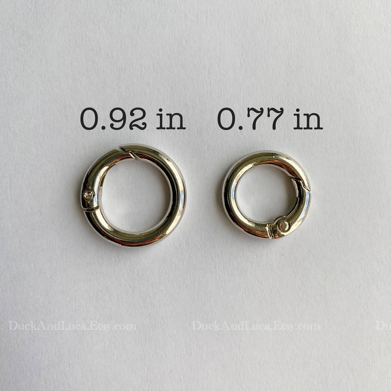 Small Carabiner Bag Charm - Etsy