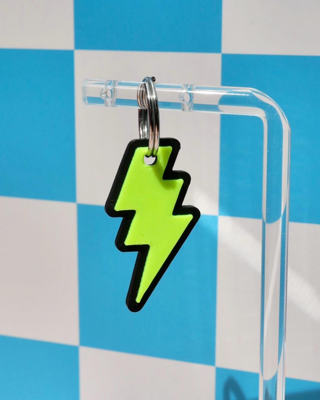 3D Printed Lightning Bolt Pet Charm: Lightweight Dog Cat Tag - Etsy
