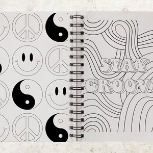 Groovy Coloring Pages, Disco Themed Art, 70s Coloring Sheet, Disco Art ...