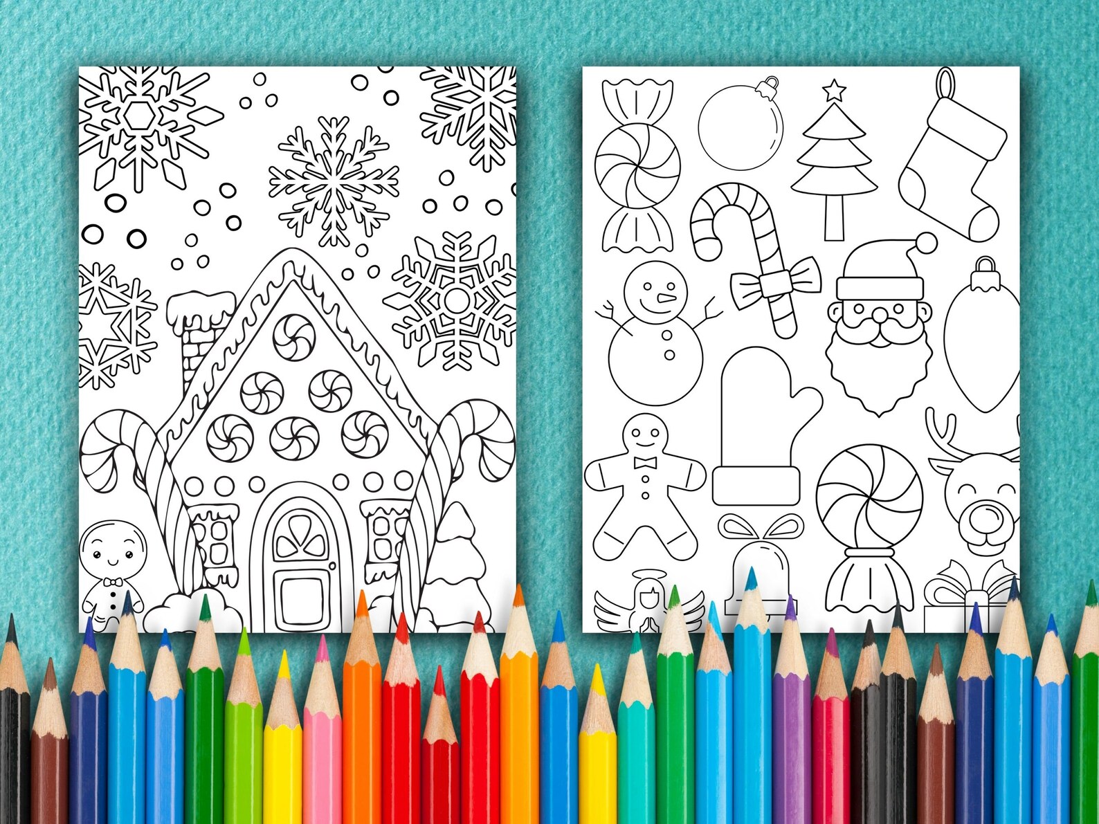 Christmas Coloring Pages, Christmas Coloring Pages Printable, Christmas ...