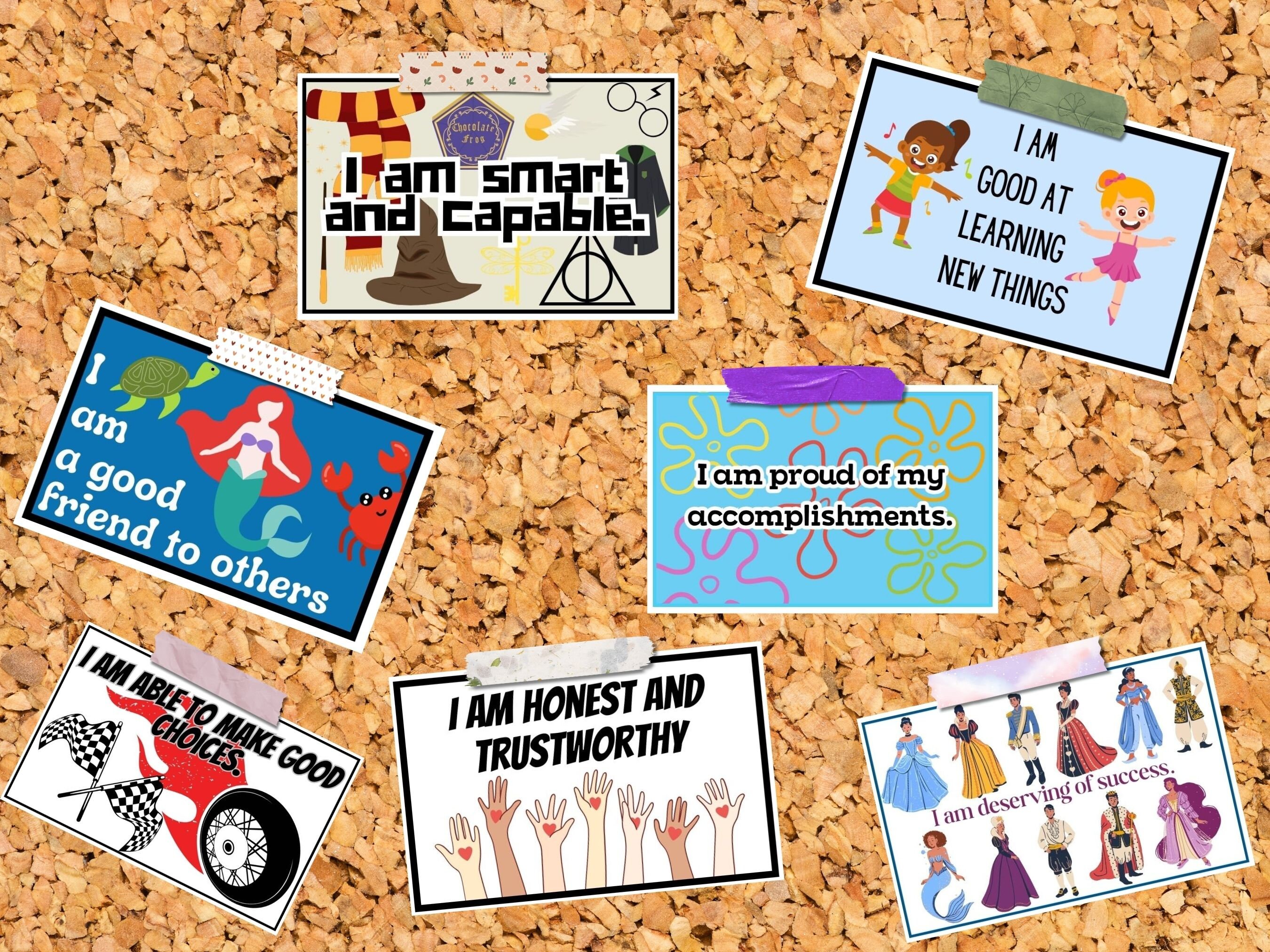 Digital Affirmation Cards, Positive Affirmation Cards, Printable ...