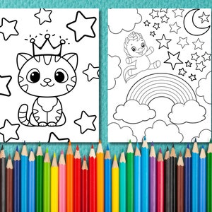 Preschool Coloring Pages, Coloring Pages for Kids, Simple Coloring ...