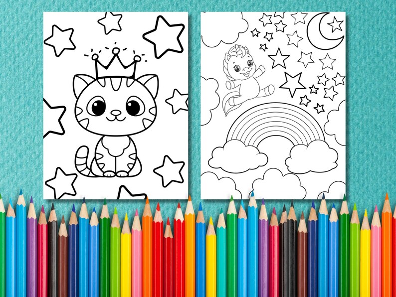 Preschool Coloring Pages, Coloring Pages for Kids, Simple Coloring ...