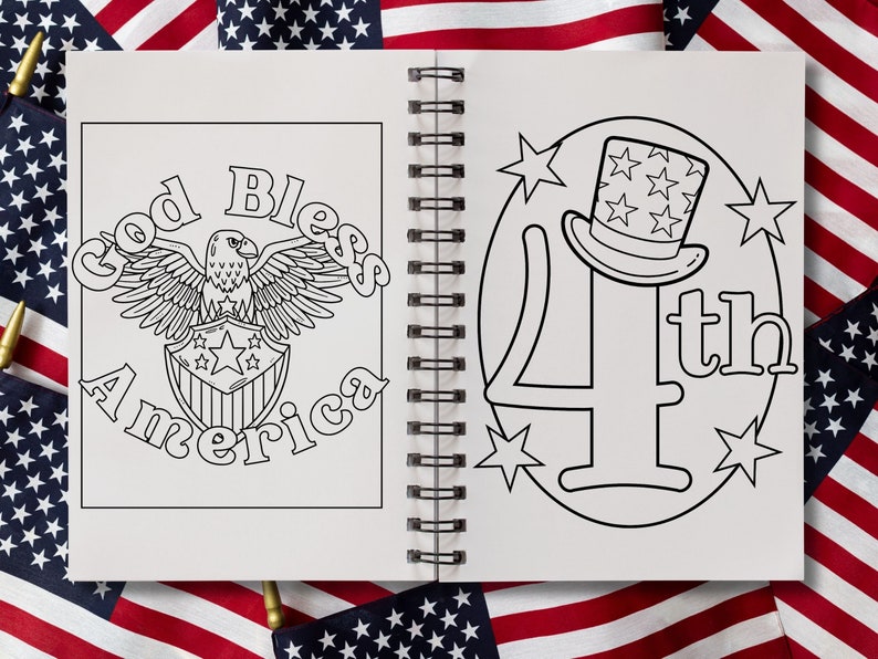 4th of July Coloring Pages, 4th of July Download, 4th of July Pngs ...