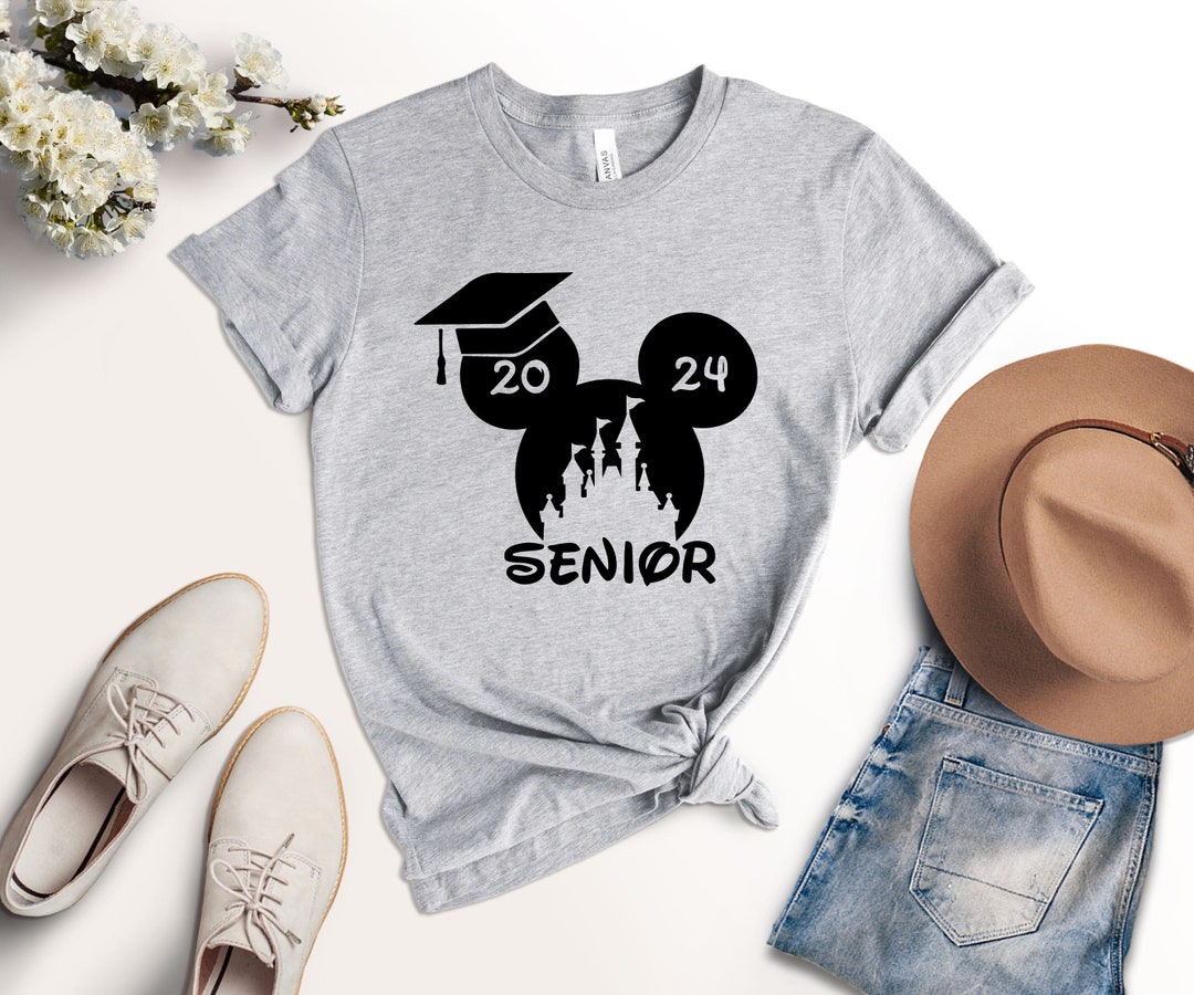 Disney Senior 2024 Graduation Shirts, Mickey Graduate Shirt, Disney ...