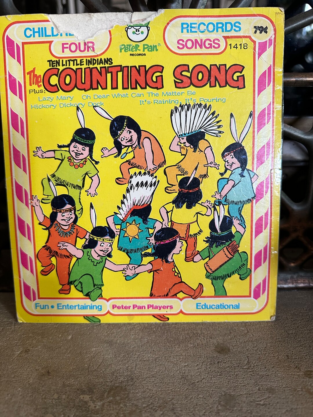 The Counting Song Record - Etsy