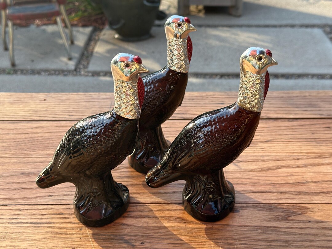 Vintage Avon Wild Turkey Decanter - Etsy