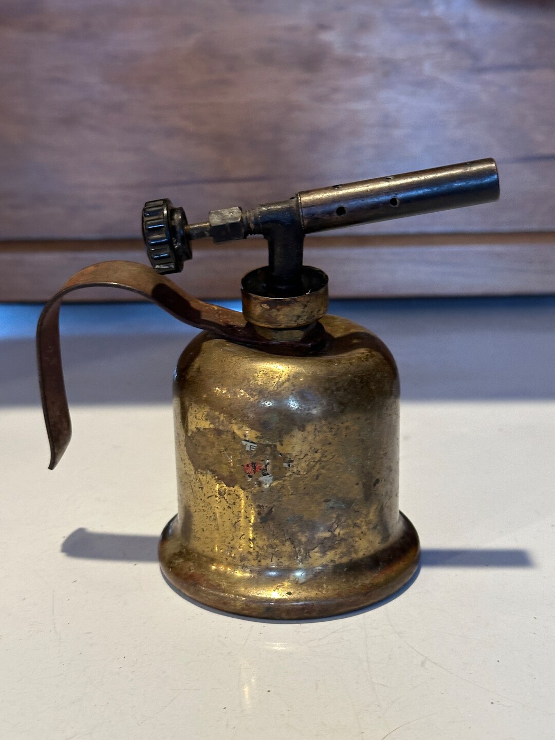 Vintage Small Brass Torch - Etsy