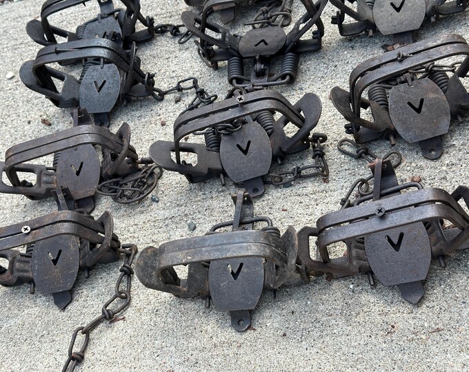 Victor No.2 Coil Spring Trap - Etsy