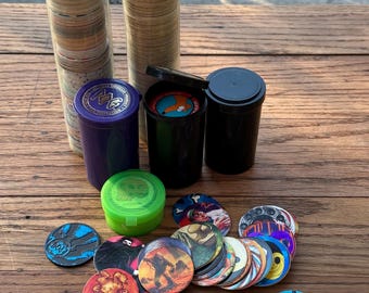 WPF POG the Game Uncut Sheets 50 Pogs 1994 - Etsy