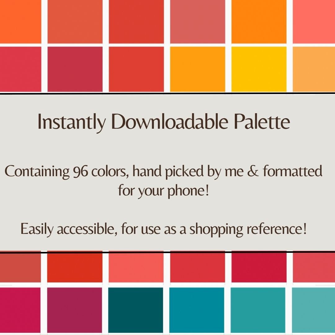 TRUE SPRING - Color Palette - Etsy