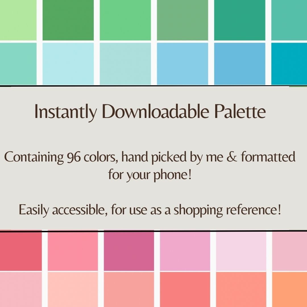 LIGHT SPRING - Color Palette - Etsy