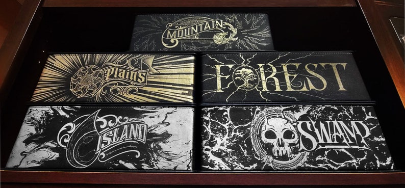 Magic the Gathering Forest Card Box - Etsy