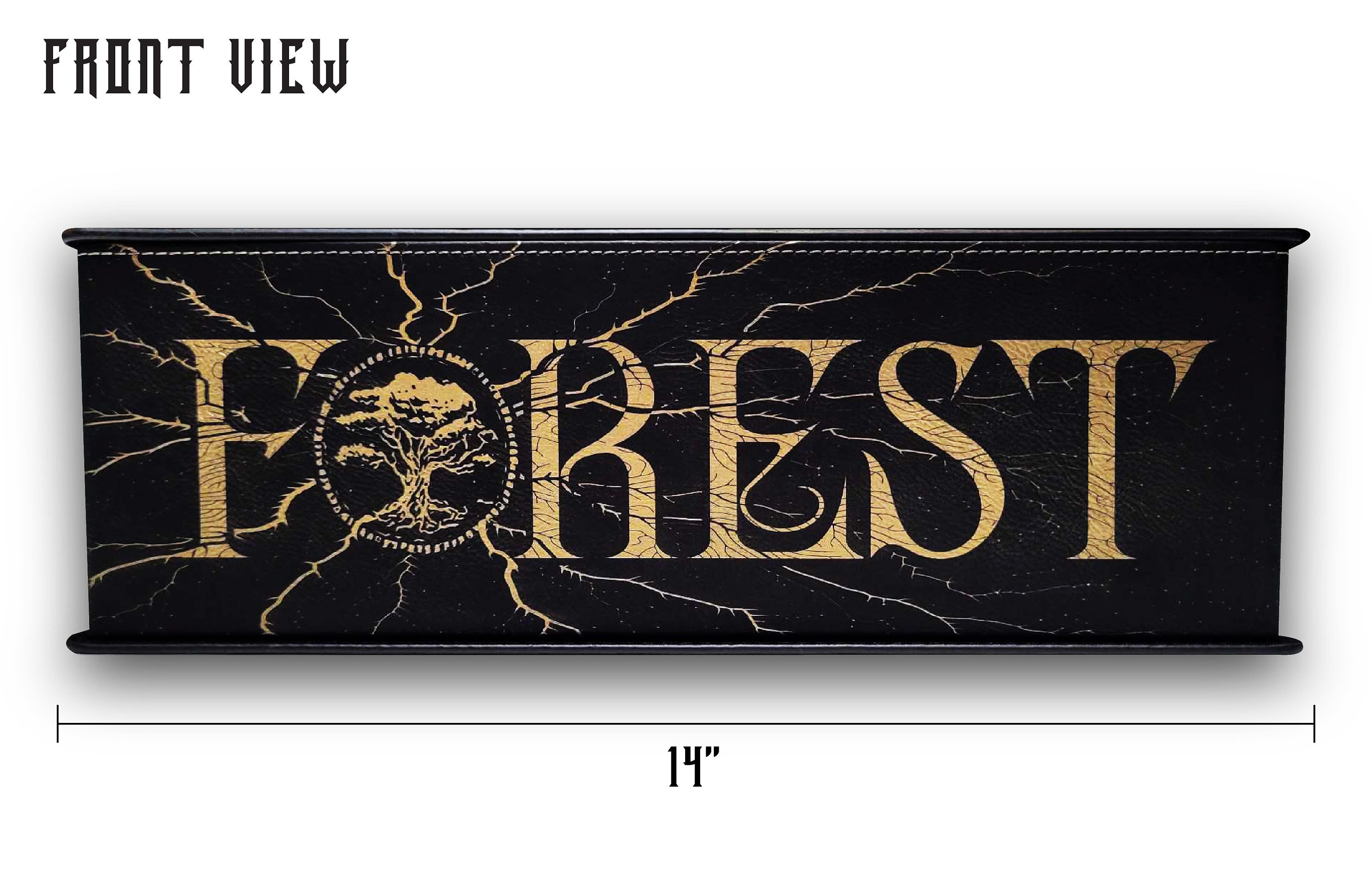 Magic the Gathering Forest Card Box - Etsy