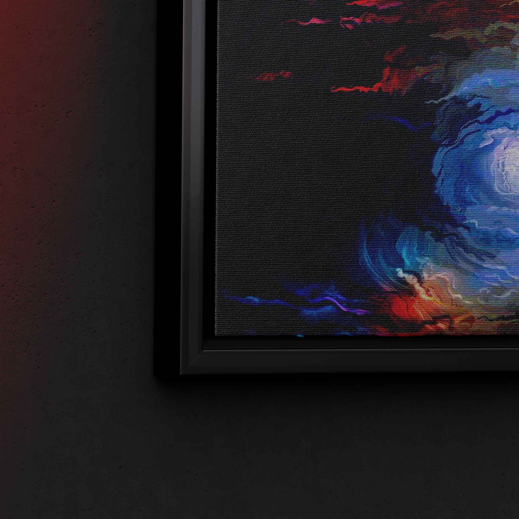 Lord Shiva Painting Canvas/poster, Shiva Abstract Wall Art, Hindu God ...
