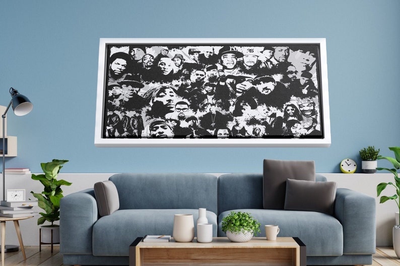 American Rap Legends Wall Art All the Legendary Rappers Wall - Etsy