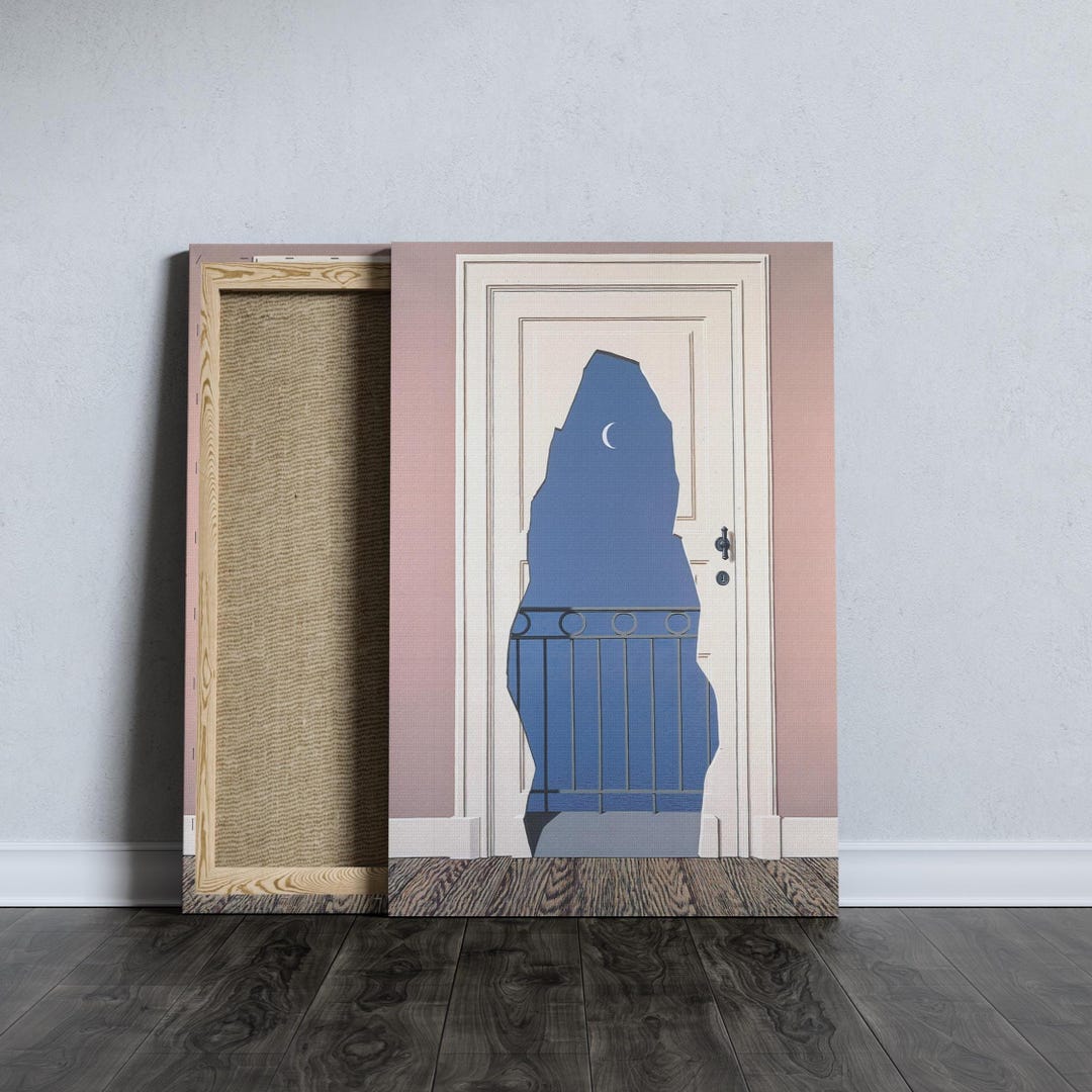 L’acte De Foi Painting Canvas/poster, Surrealist Wall Art,famous ...