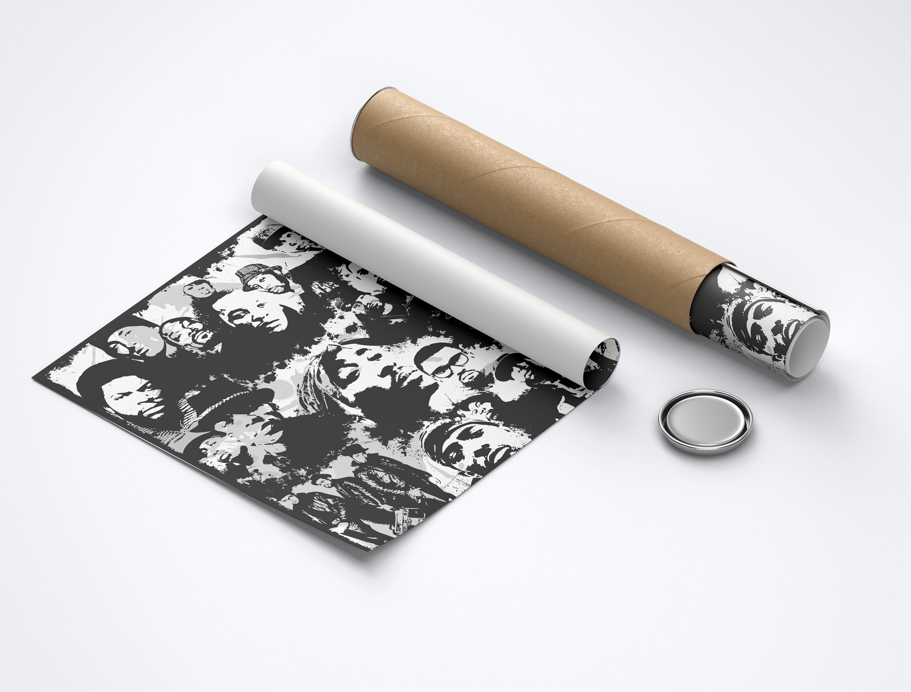 American Rap Legends Wall Art All the Legendary Rappers Wall - Etsy