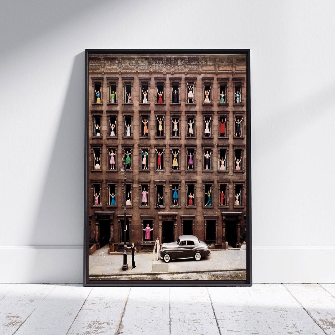 Girls in the Window Wall Art, Ormond Gigli Art, Famous Poster, New York Best Models, Hight ...