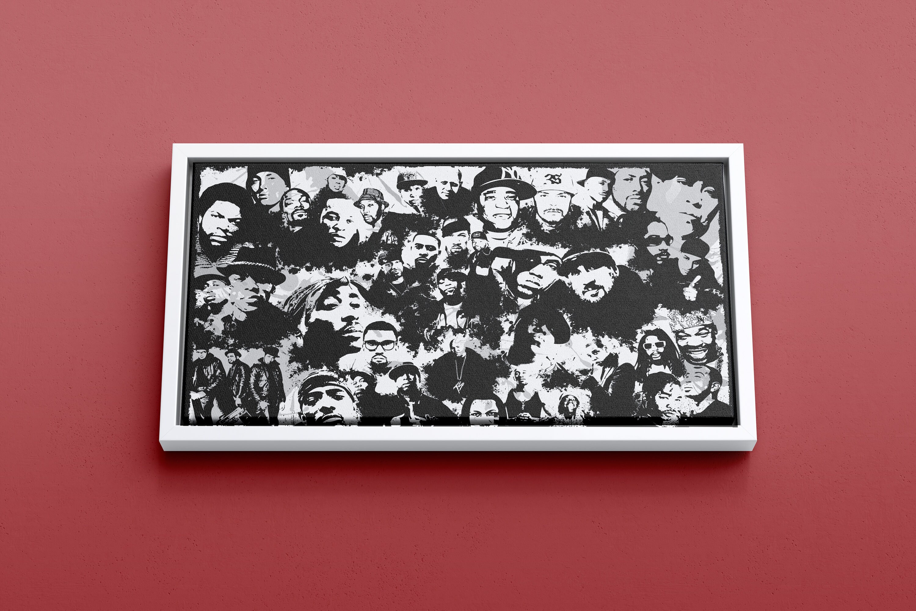 American Rap Legends Wall Art All the Legendary Rappers Wall - Etsy