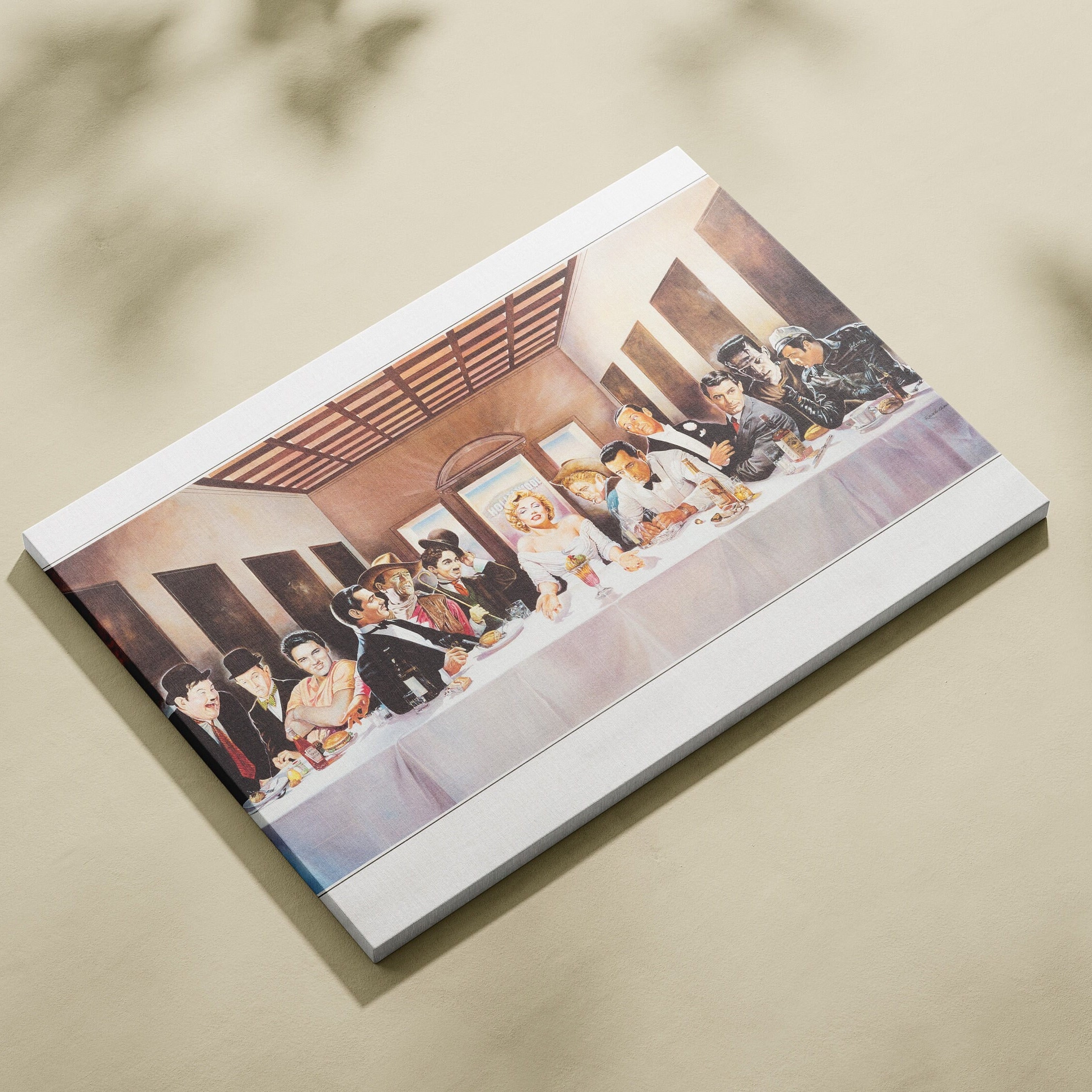 Last Supper Star Legends Wall Art, Famous Stars Canvas/poster, Print ...