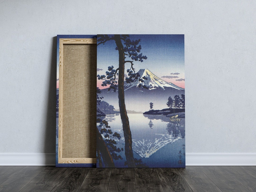 Fuji From Tago Bay Canvas/poster, Tsuchiya Koitsu Famous Wall Art ...