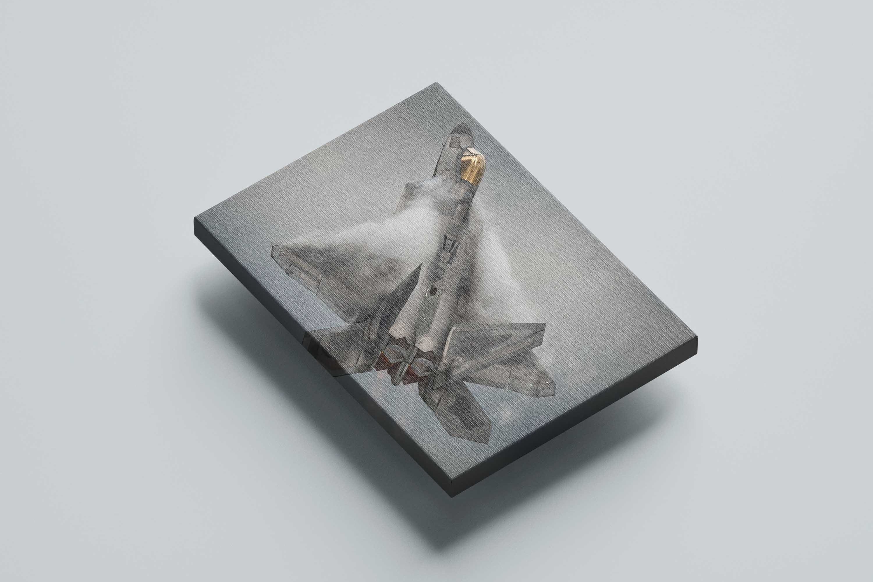 F-22 Raptor Canvas/poster, Aviation Fighter Jet Wall Art, Print ...