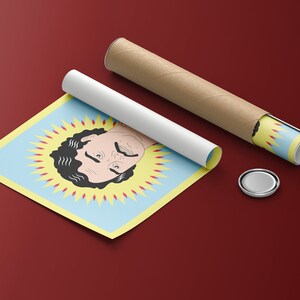 Saint Pablo Escobar Wall Art, Pop Culture Artwork Poster, High Quality ...