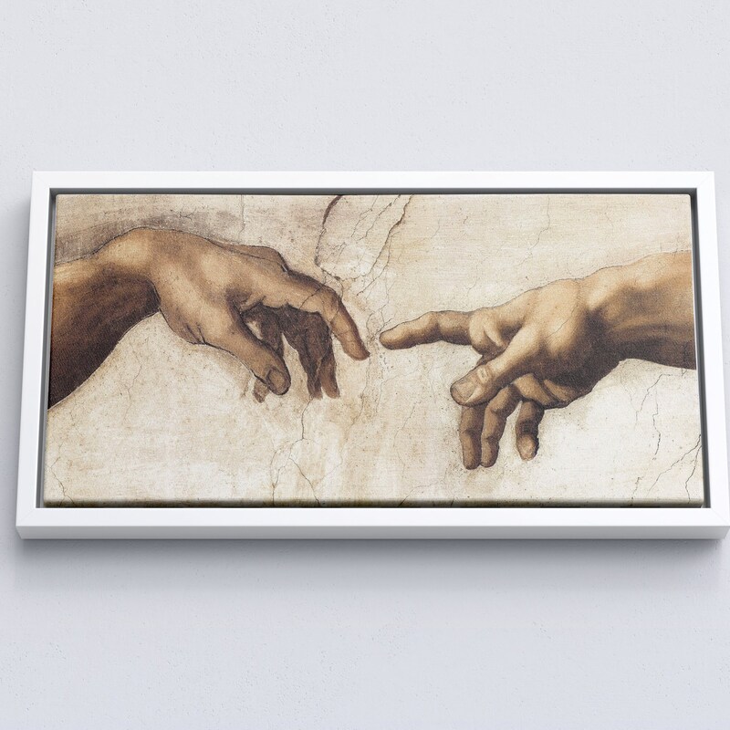Creation of Adam Wall Art - Etsy