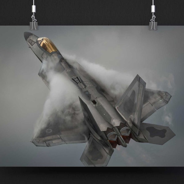 Raptor Jet Wall Art - Etsy