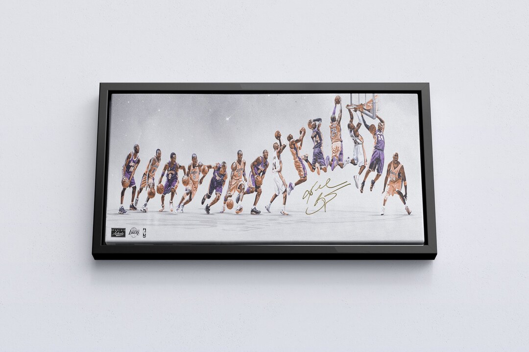 Kobe Bryant Timeline, Wall Art, Legendary Kobe Bryant 24 Poster, Extra ...