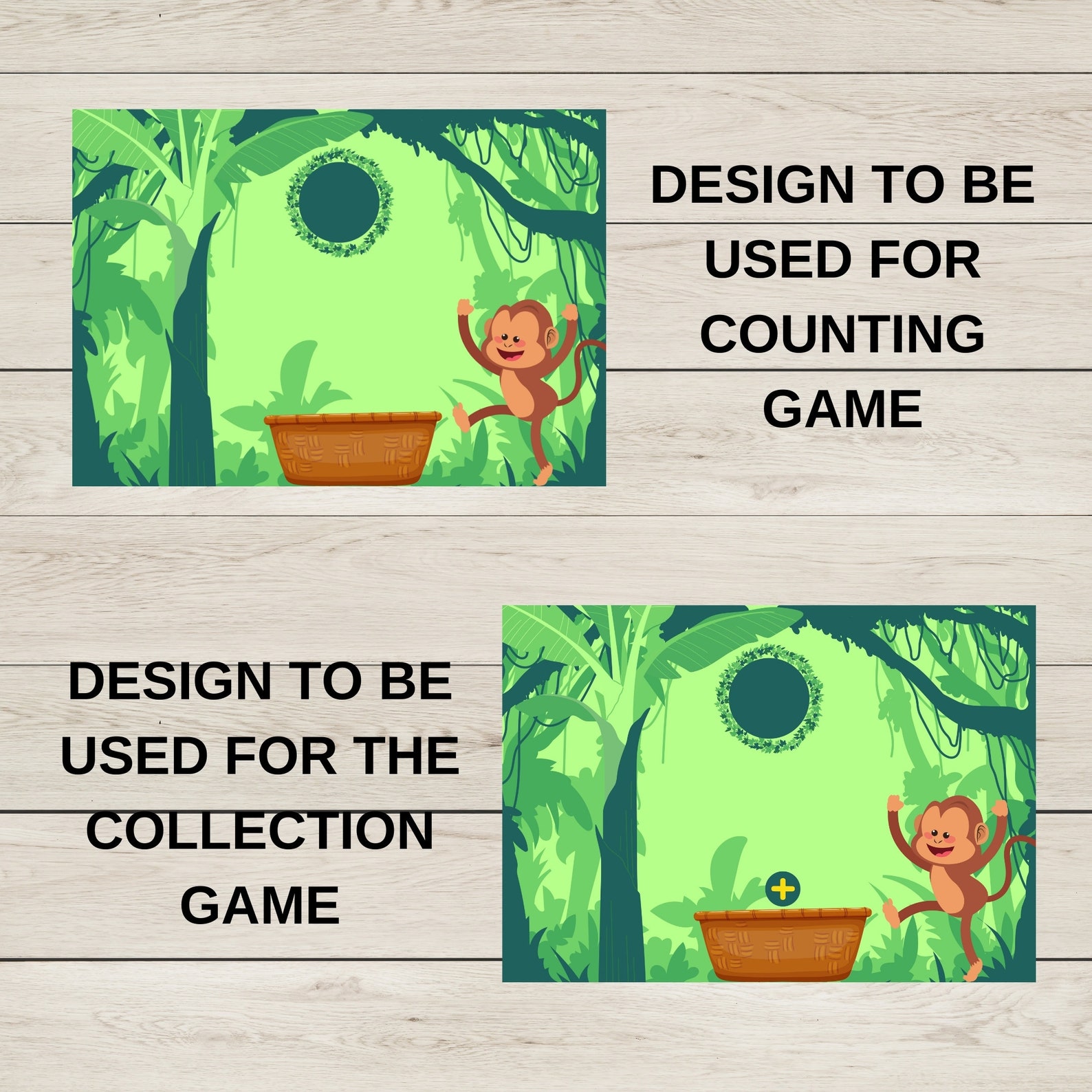 Montessori Counting Activity Counting Activity for Toddler Number Match ...