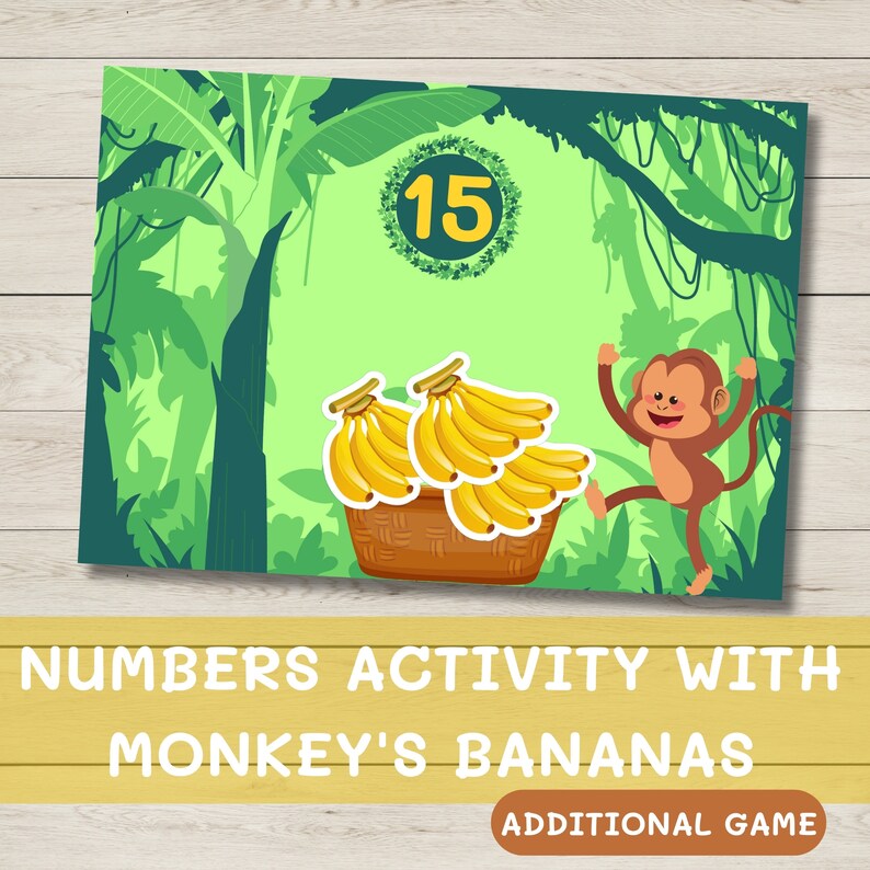 Montessori Counting Activity Counting Activity for Toddler Number Match ...