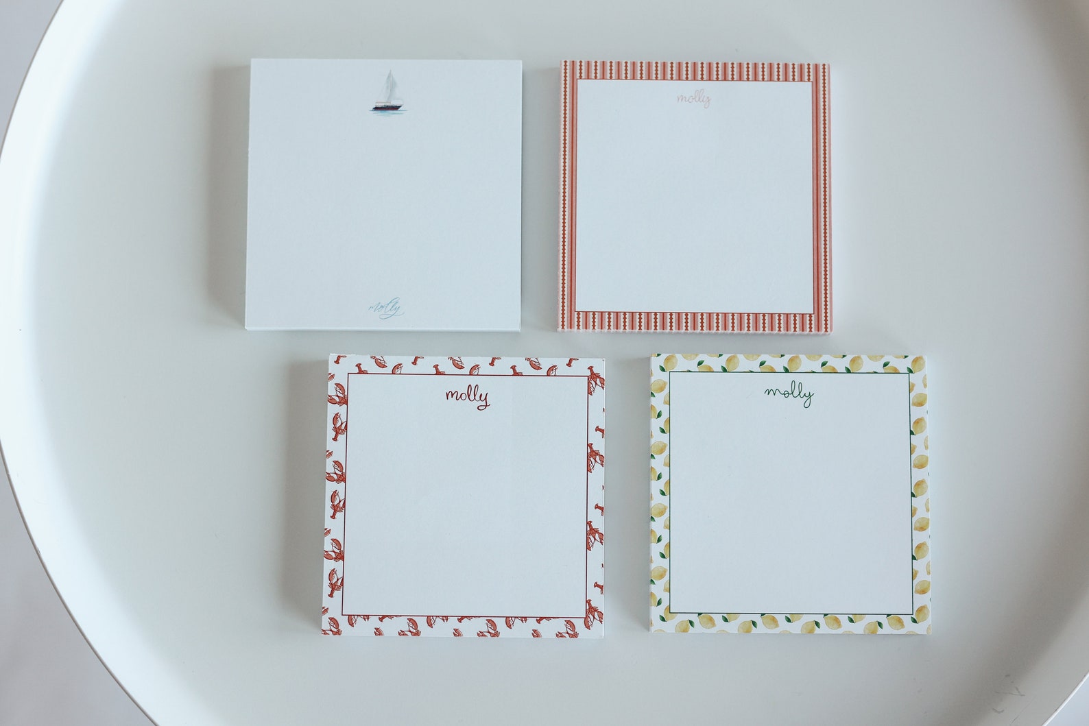Mini Square Notepads Summer Custom Notepads - Etsy