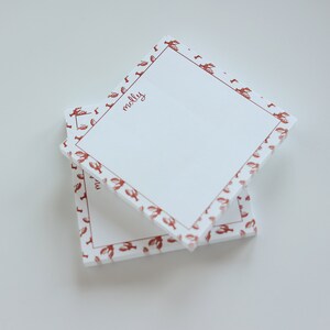 Mini Square Notepads - Summer Custom Notepads - Etsy