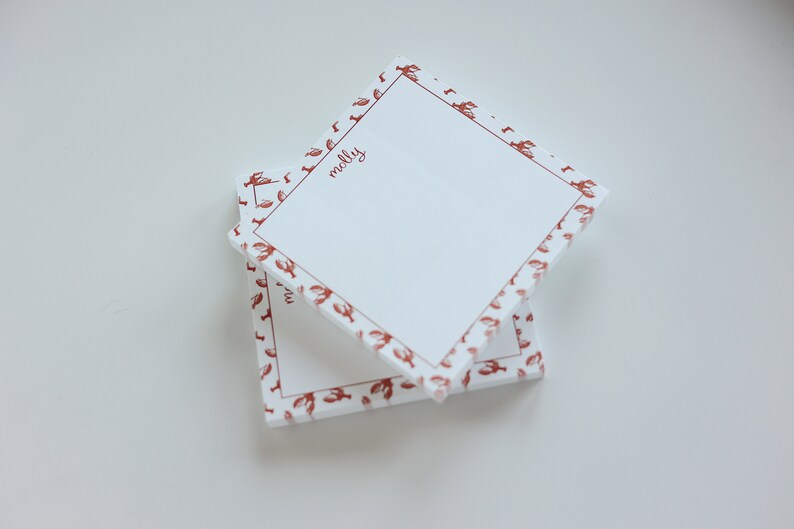 Mini Square Notepads Summer Custom Notepads - Etsy